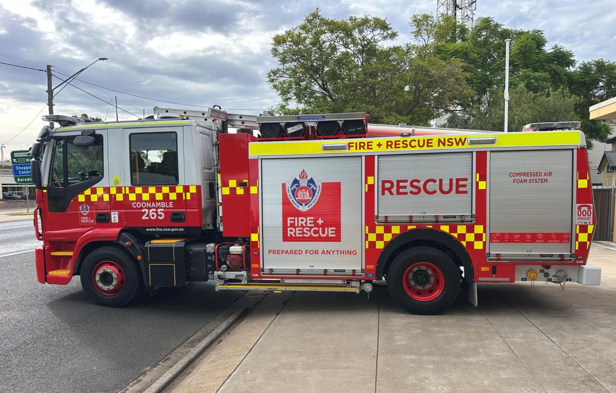 New $560,000 fire engine for Coonamble - Fire and Rescue NSW